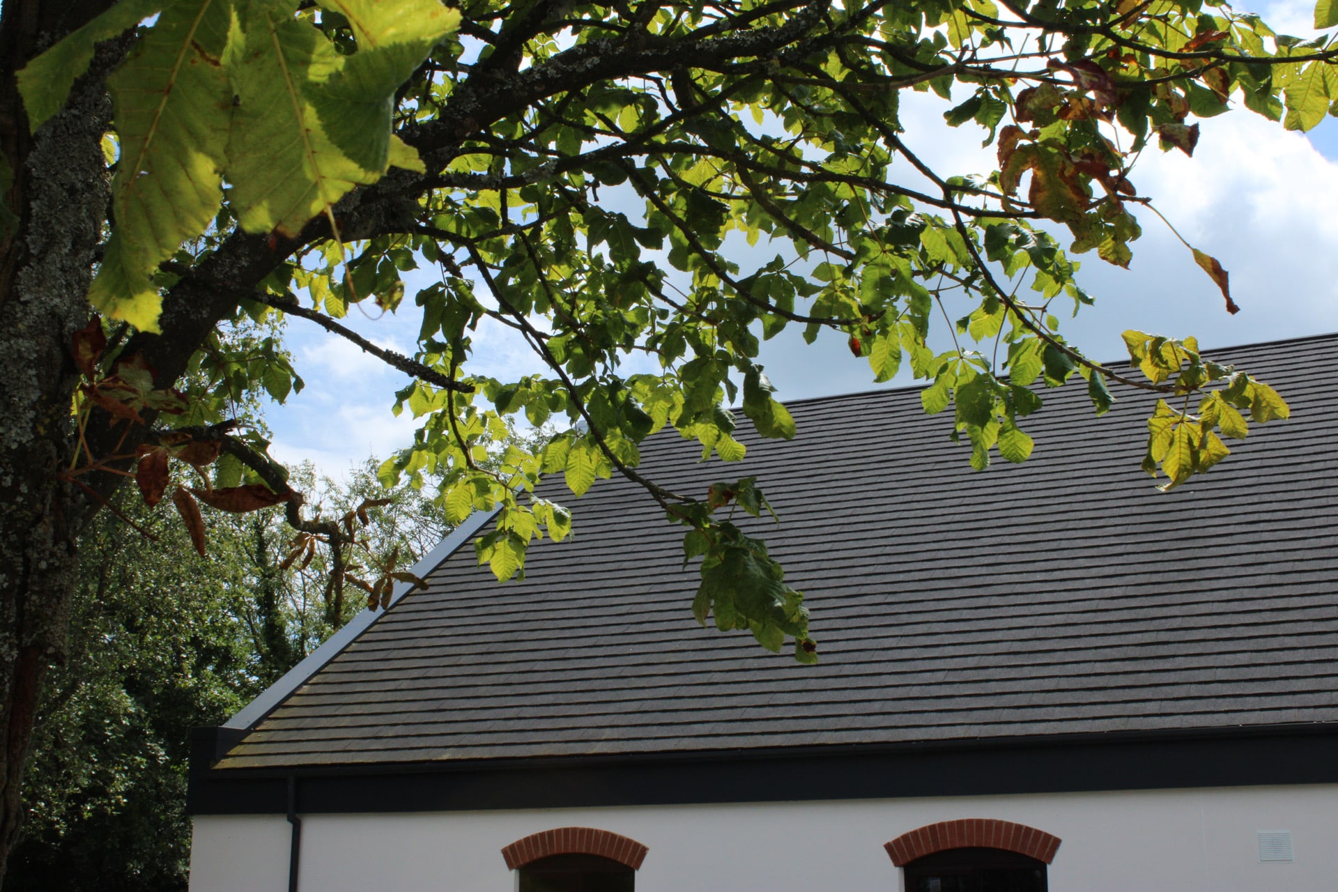 Village Hall Revitalised with Metrotile Shingle Roof – Metrotile